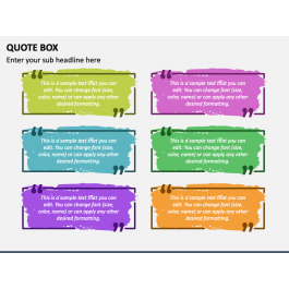 Quote Box for PowerPoint and Google Slides - PPT Slides
