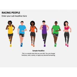 Racing People for PowerPoint and Google Slides - PPT Slides