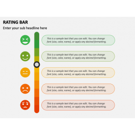 Rating Bar PowerPoint and Google Slides Template - PPT Slides