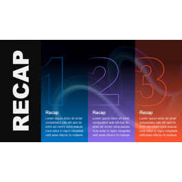 Recap Slides for PowerPoint and Google Slides