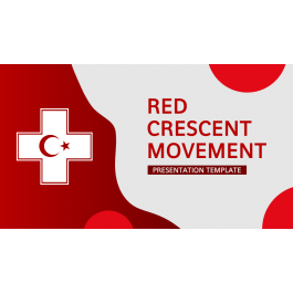 Free - Red Crescent Movement Presentation for PowerPoint and Google Slides