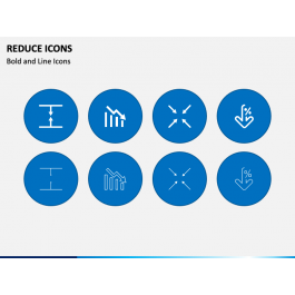 Reduce Icons for PowerPoint and Google Slides - PPT Slides