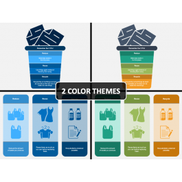 Reduce Reuse Recycle PowerPoint and Google Slides Template - PPT Slides