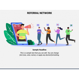 Referral Network PowerPoint and Google Slides Template - PPT Slides