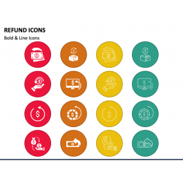Refund Icons for PowerPoint and Google Slides - PPT Slides