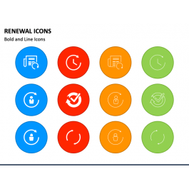 Renewal Icons for PowerPoint and Google Slides - PPT Slides