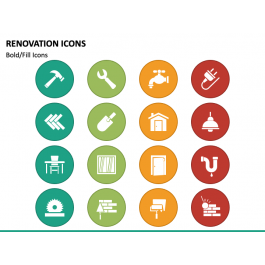 Renovation Icons for PowerPoint and Google Slides - PPT Slides