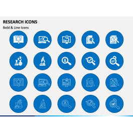 Research Icons for PowerPoint and Google Slides - PPT Slides