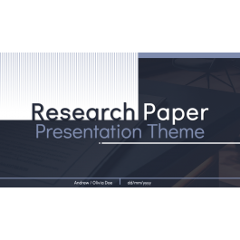 Free - Research Paper Presentation for PowerPoint and Google Slides ...