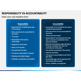 Responsibility Vs Accountability PowerPoint and Google Slides Template ...