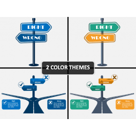 Right Wrong PowerPoint and Google Slides Template - PPT Slides