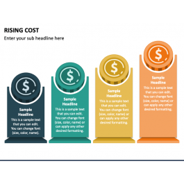 Rising Cost PowerPoint and Google Slides Template - PPT Slides