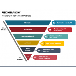Risk Hierarchy PowerPoint and Google Slides Template - PPT Slides