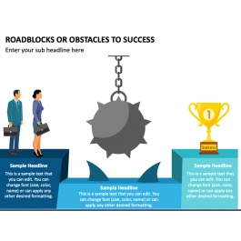 Roadblocks or Obstacles to Success PowerPoint and Google Slides ...