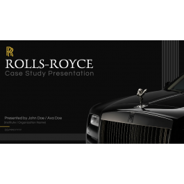 Free - Rolls Royce Case Study PowerPoint and Google Slides Template - PPT Slides