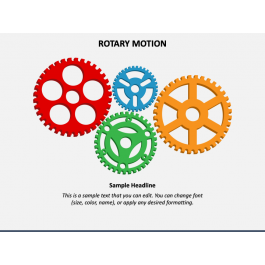 Rotary Motion Illustration for PowerPoint and Google Slides - PPT Slides