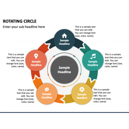 Rotating Circle PowerPoint Template - PPT Slides