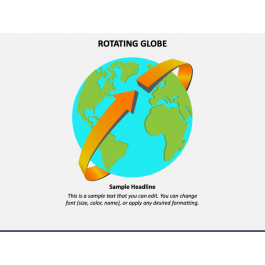 Rotating Globe Graphics for PowerPoint and Google Slides - PPT Slides