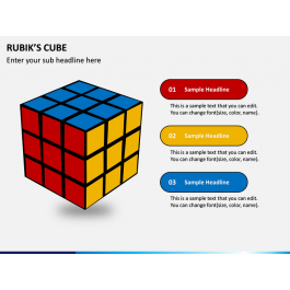 Rubik's Cube PowerPoint and Google Slides Template - PPT Slides