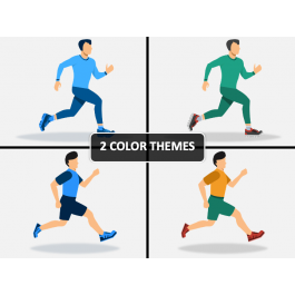 Running Man PowerPoint and Google Slides Template - PPT Slides