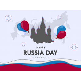 Free - Russia Day PowerPoint Template and Google Slides Theme