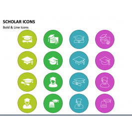 Scholar Icons for PowerPoint and Google Slides - PPT Slides