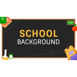 School Background for PowerPoint and Google Slides - PPT Slides