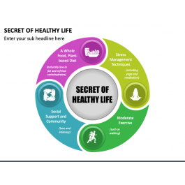 Secret of Healthy Life PowerPoint and Google Slides Template - PPT Slides