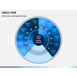 PowerPoint Circle Year