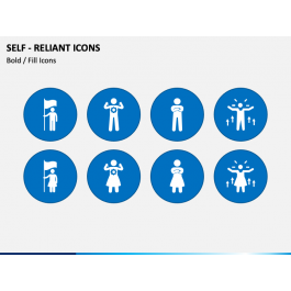 Self-Reliant Icons for PowerPoint and Google Slides - PPT Slides