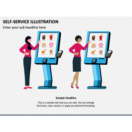 Self-Service Illustration for PowerPoint and Google Slides - PPT Slides
