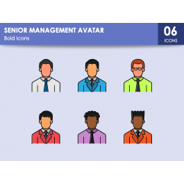 Senior Management Avatar for PowerPoint and Google Slides - PPT Slides