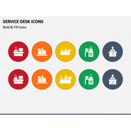 Service Desk Icons for PowerPoint and Google Slides - PPT Slides