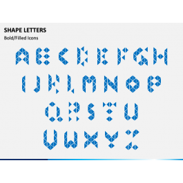 Shape Letters for PowerPoint and Google Slides - PPT Slides