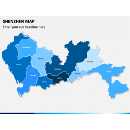 Shenzhen Map for PowerPoint and Google Slides - PPT Slides
