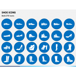 Shoe Icons for PowerPoint and Google Slides - PPT Slides