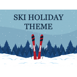 Free - Ski Holiday Presentation Theme for PowerPoint and Google Slides