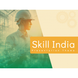 Free - Skill India PowerPoint and Google Slides Template - PPT Slides