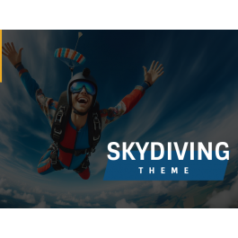skydiving theme