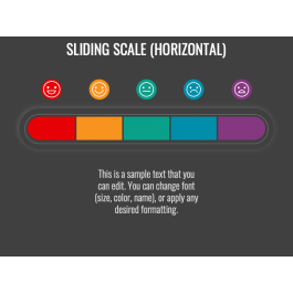Animated Horizontal Sliding Scale PowerPoint and Google Slides Template ...