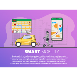 Smart Mobility PowerPoint and Google Slides Template - PPT Slides