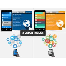 Smartphone PowerPoint and Google Slides Template - PPT Slides