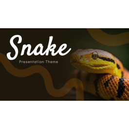 Free - Snake Presentation for PowerPoint and Google Slides - PPT Slides