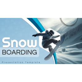 Free - Snowboarding Theme for PowerPoint and Google Slides - PPT Slides