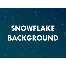 Free - Snowflake Background Presentation for PowerPoint and Google Slides