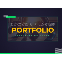 Free - Soccer Player Portfolio Presentation for PowerPoint and Google ...