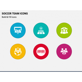 Soccer Team Icons for PowerPoint and Google Slides - PPT Slides