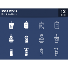 Soda Icons for PowerPoint and Google Slides - PPT Slides