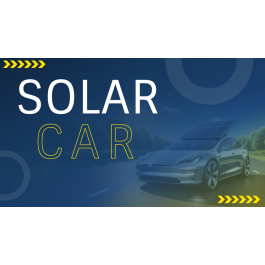 Solar Car PowerPoint and Google Slides Template - PPT Slides