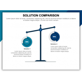 Solution Comparison PowerPoint and Google Slides Template - PPT Slides